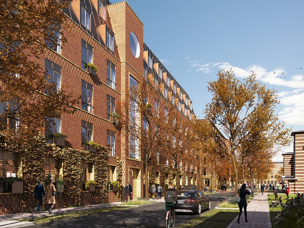 Axelhave en ny bydel på tidligere Amtssygehus i Aarhus med 376 boliger